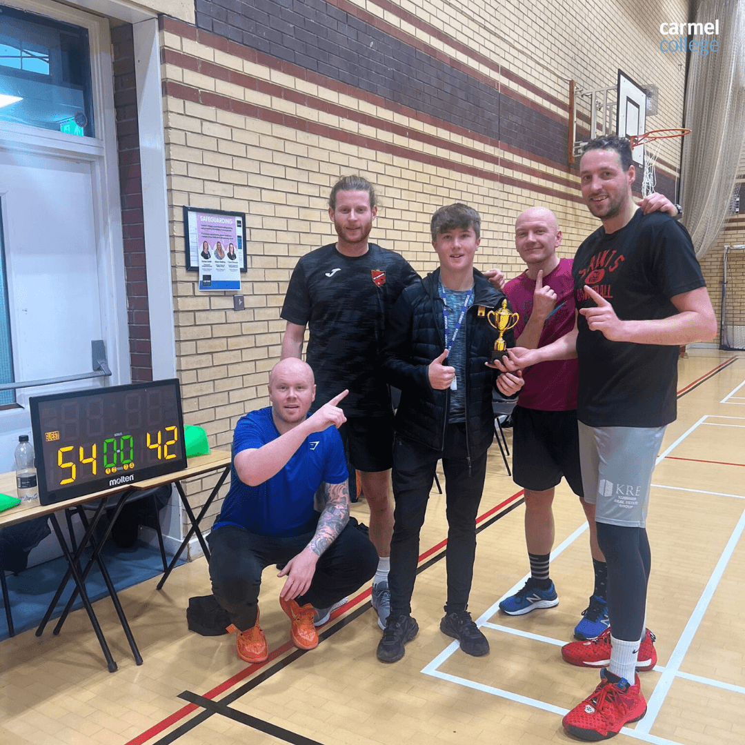 Students Raise Money in Basketball Match - Carmel College