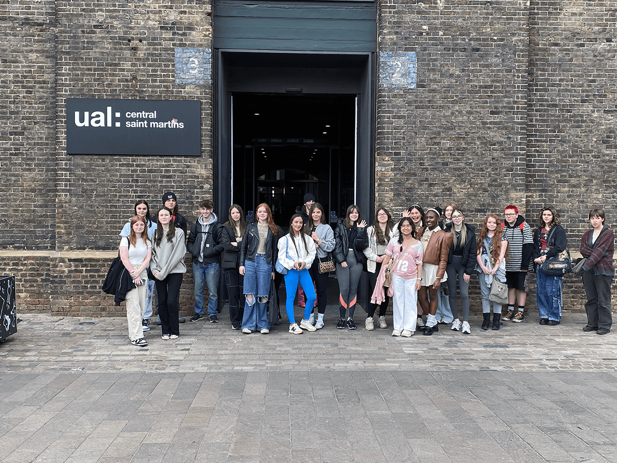 Art Students Visit UAL Central Saint Martins, London - Carmel College