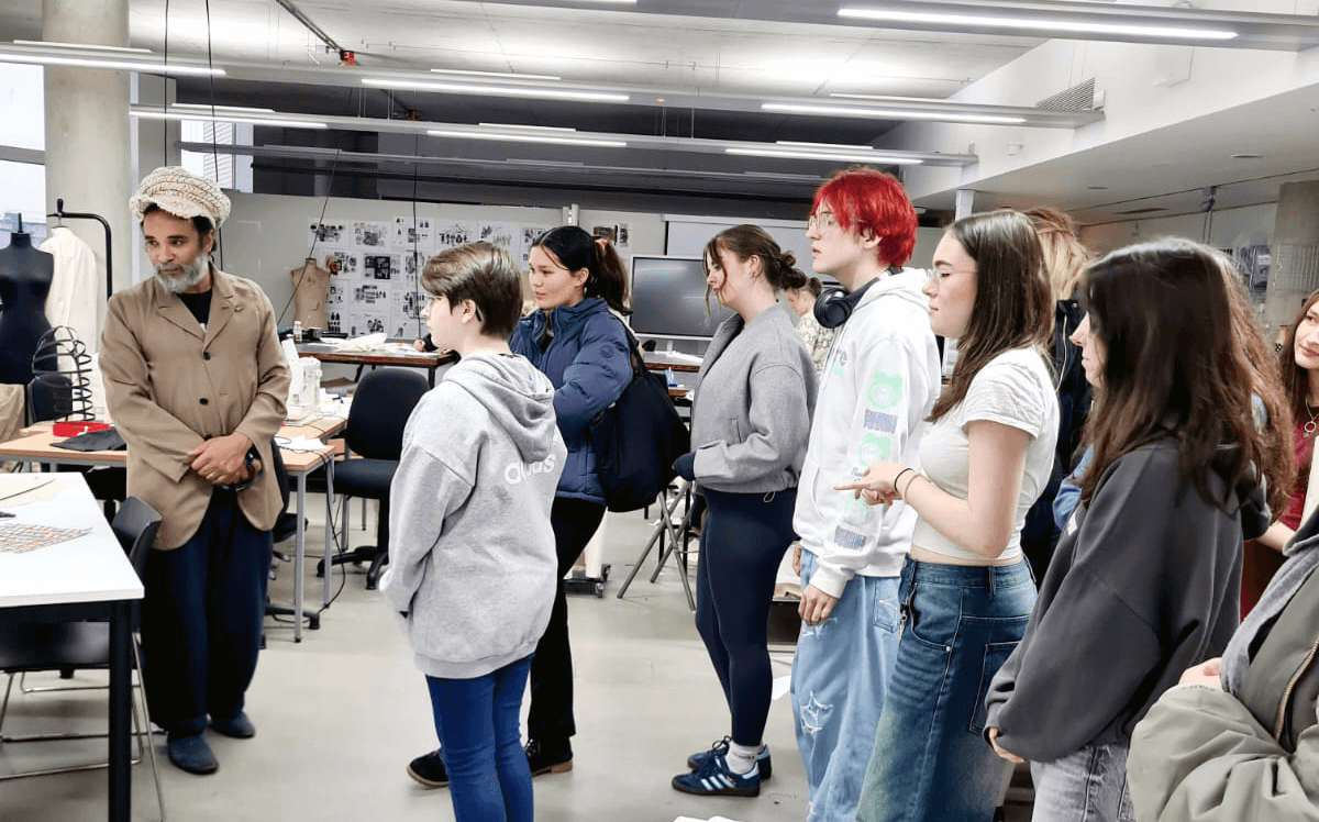 A Level Fashion And Textile Design Students Attend University Workshops ...
