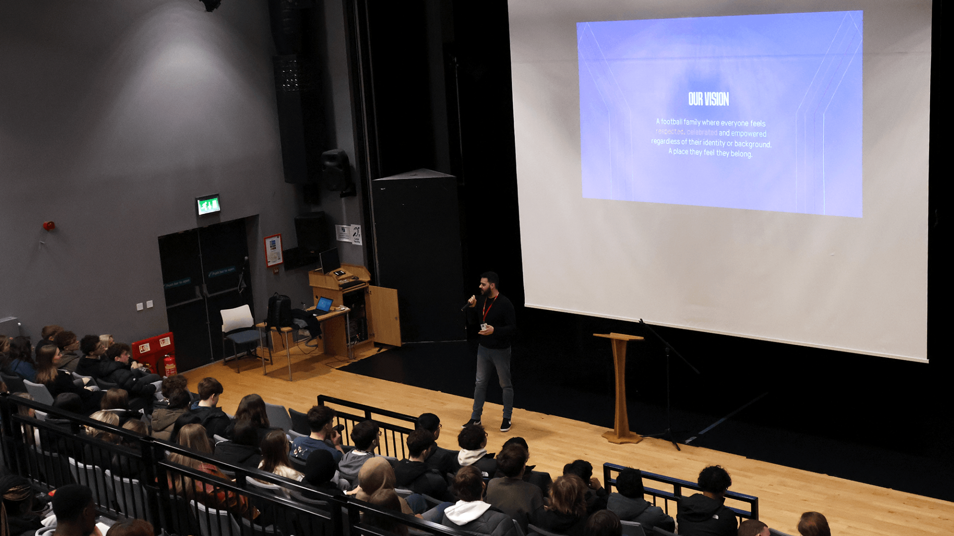 Ben Osu Inspires Carmel College Students - Carmel College