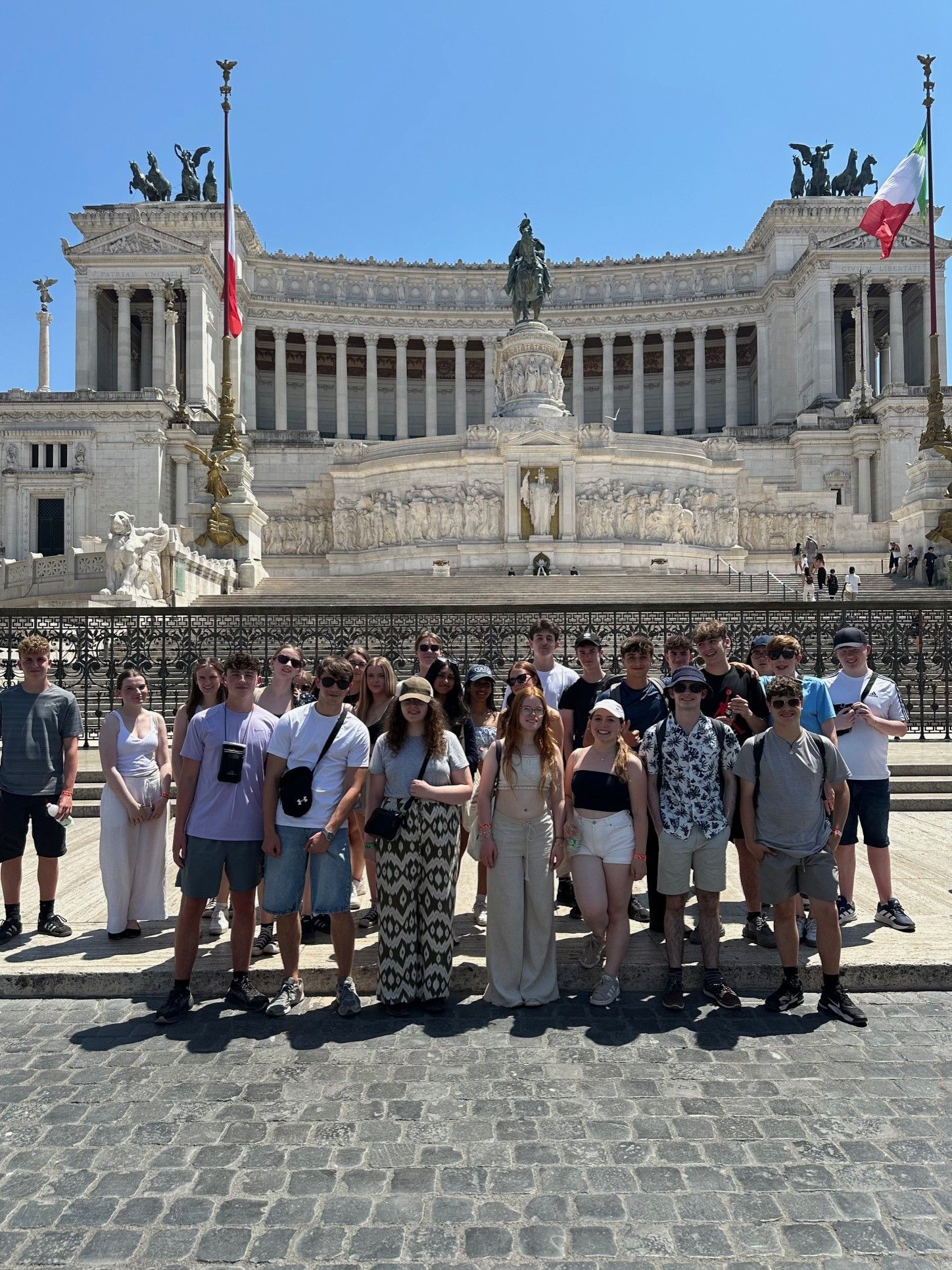 History students experience Rome - Carmel College